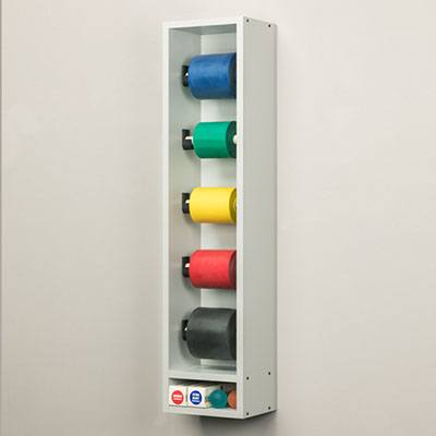 Exercise Band and Tubing Storage Racks